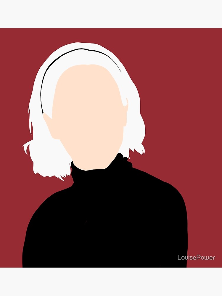 "Season 2 Sabrina red" Poster by LouisePower | Redbubble