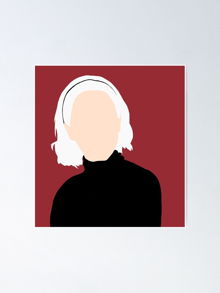 "Season 2 Sabrina red" Poster by LouisePower | Redbubble