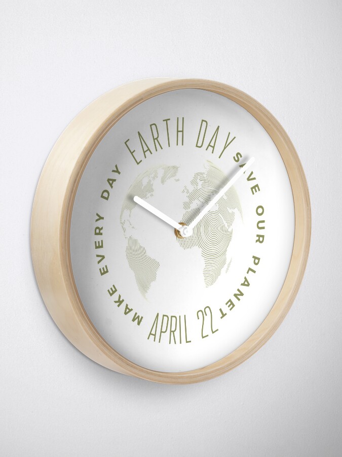 Reloj «Crea una Tierra Inteligente || Día de la Tierra || Regalos para ...