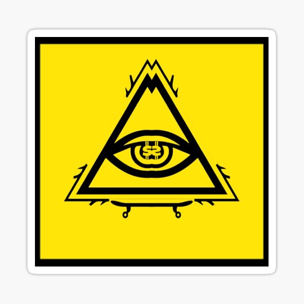 "Eye logo" Sticker by Josenako | Redbubble