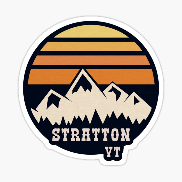 "Stratton Vintage" Sticker for Sale by tjbrock2 | Redbubble