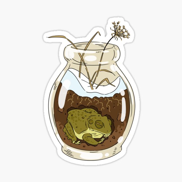 "Hibernation Jar" Sticker for Sale by LaurelVarian | Redbubble