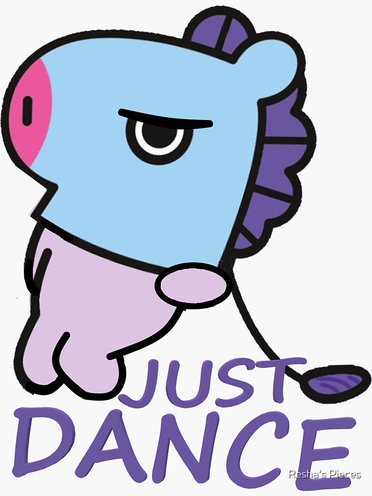 "Just DANCE" Sticker by maurishalove | Redbubble