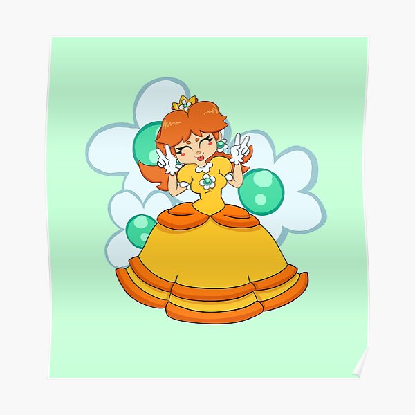 Princess Daisy Posters | Redbubble