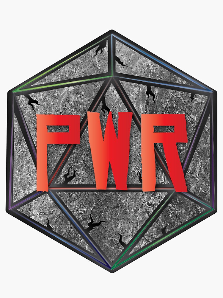 "Power Word Roll Logo" Sticker for Sale by PowerWordRoll | Redbubble