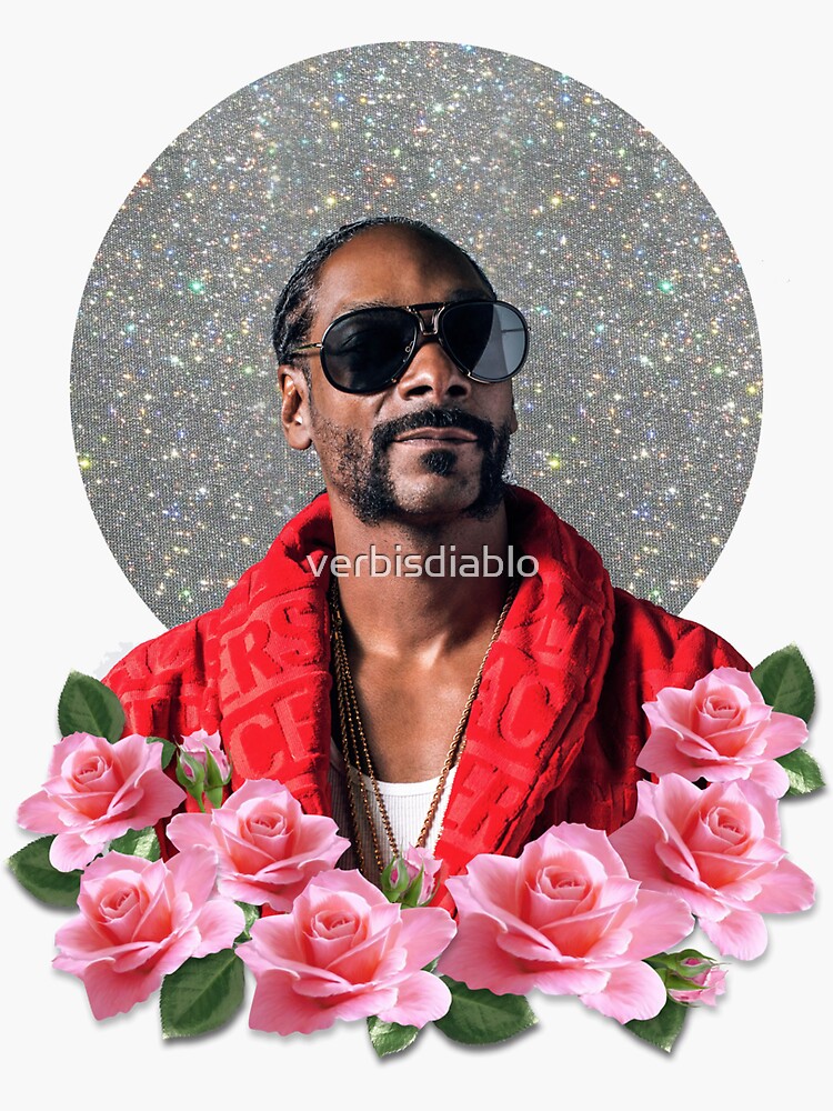 "snoop dogg" Sticker for Sale by verbisdiablo | Redbubble