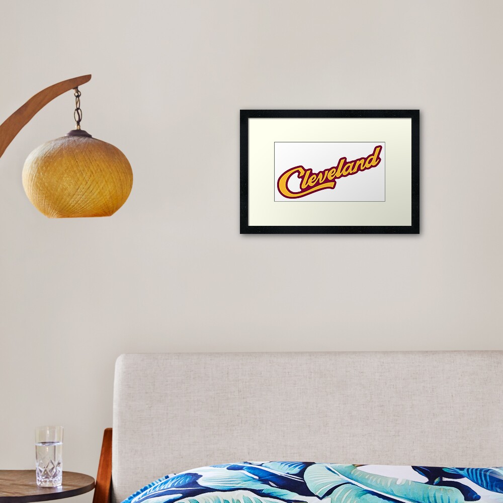 "Cleveland Script Sticker (Cleveland Cavaliers)" Sticker for Sale by ...