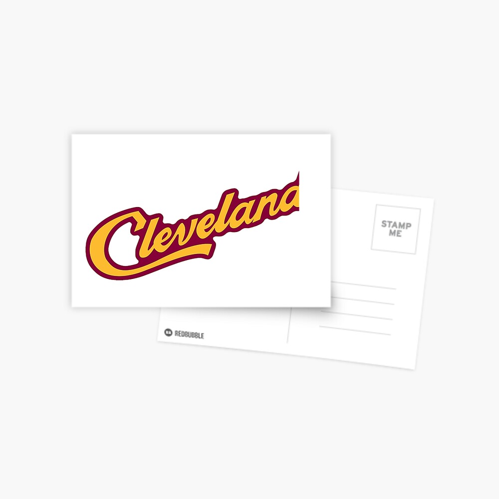 "Cleveland Script Sticker (Cleveland Cavaliers)" Sticker for Sale by ...