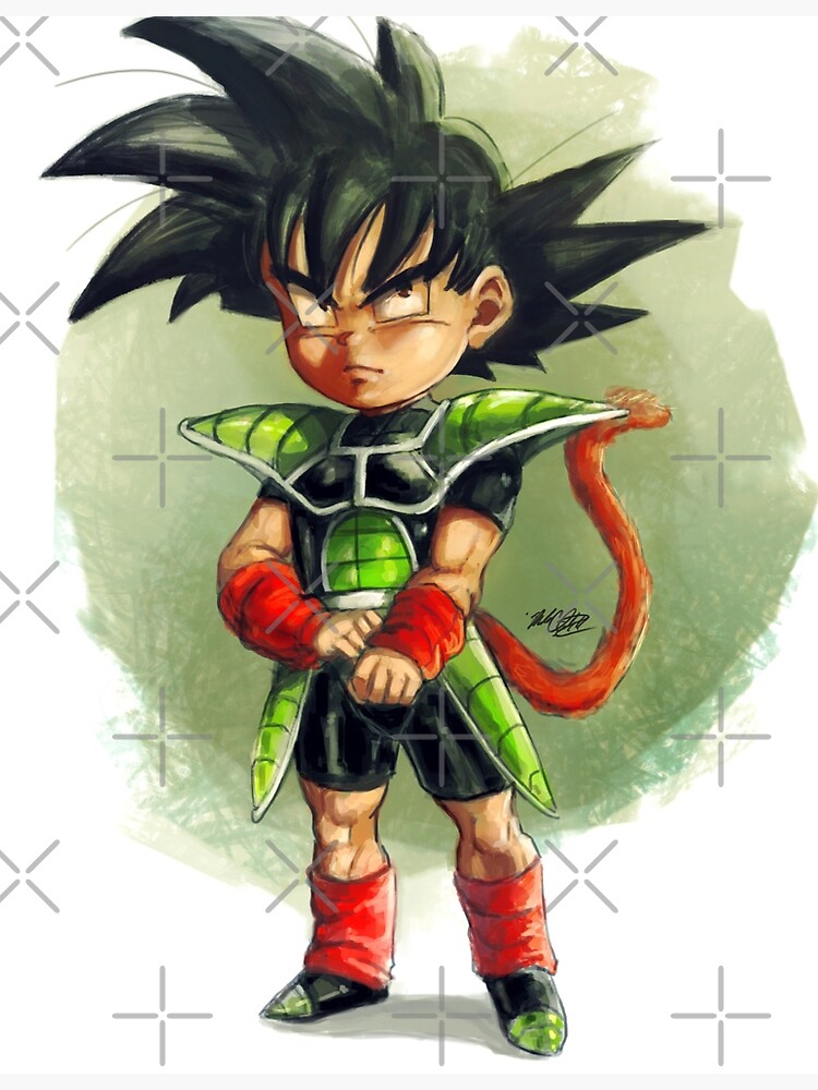 "Kid Bardock" Poster by markclarkii | Redbubble