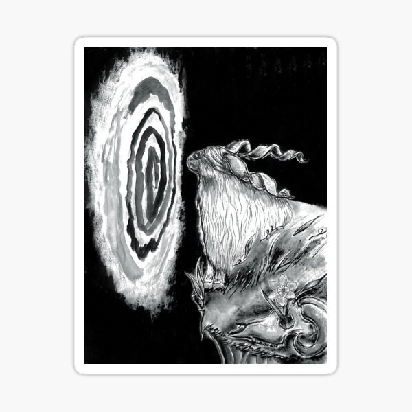 "MARKHOR" Sticker for Sale by coralcvlt | Redbubble