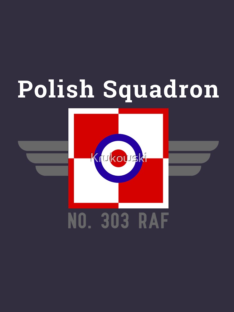 "RAF NO. 303 Polish Squadron Poles in the Battle of Britain WW2" T ...
