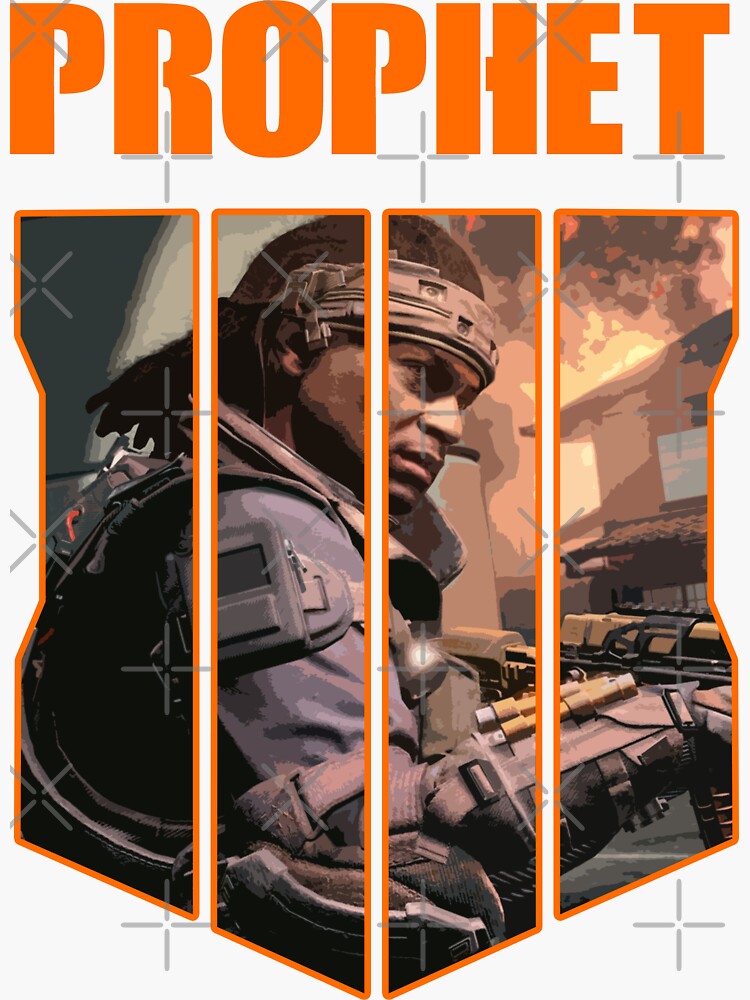"BO4 Specialist Prophet - Fan Art" Sticker by GamerClaw | Redbubble