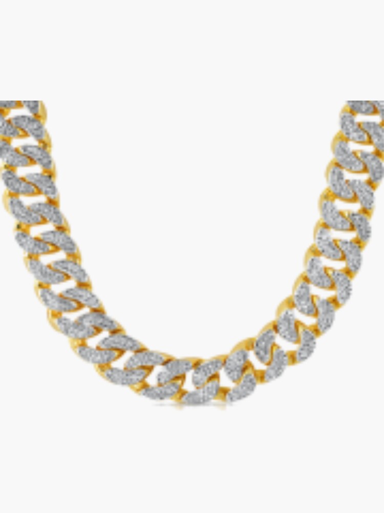 "Gold Chain" Sticker by nurPles | Redbubble