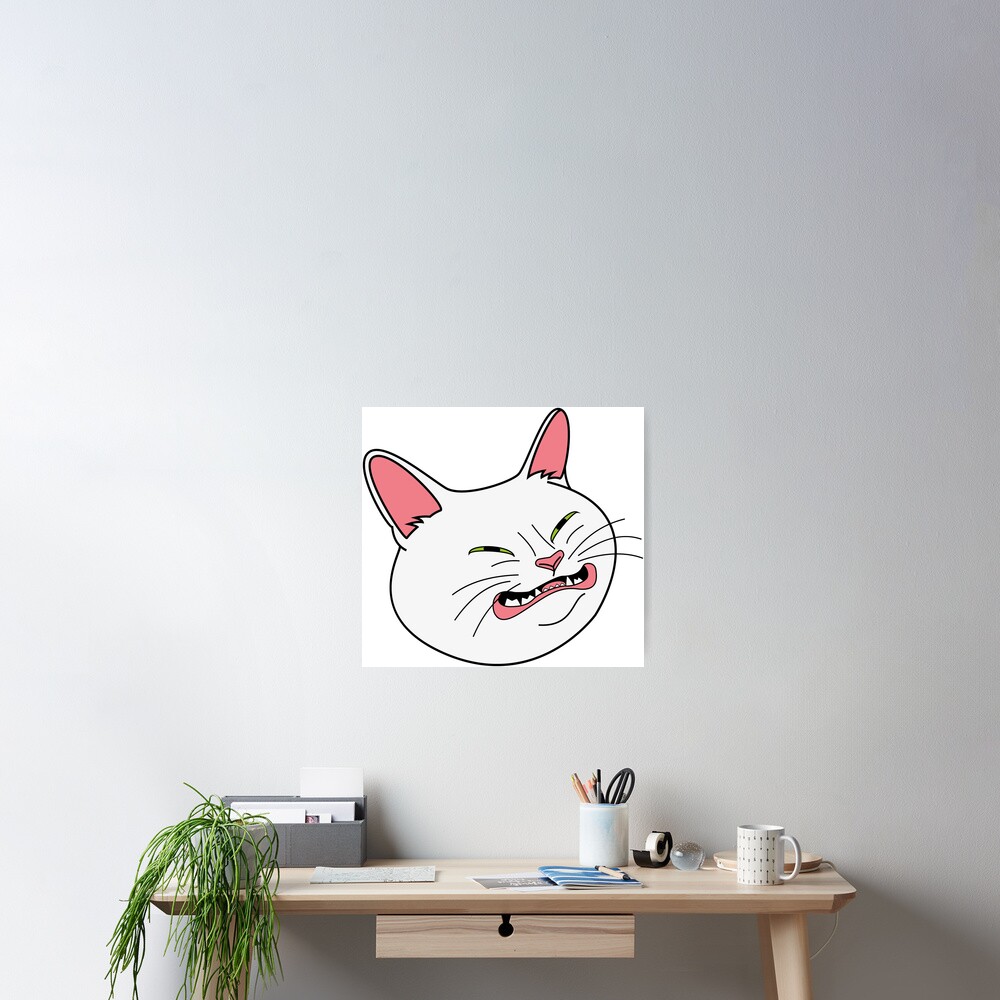 "Kot Cat Meme" Poster for Sale by TheRedCat | Redbubble