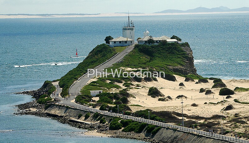 "Nobby's Lighthouse Newcastle NSW - A Bird Eye View!" by Phil Woodman ...