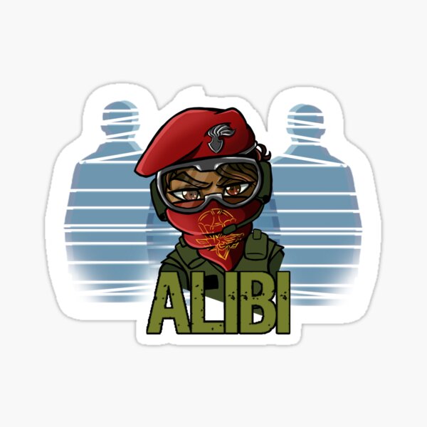 "Chibi Alibi" Sticker by GeorgiaSonic | Redbubble
