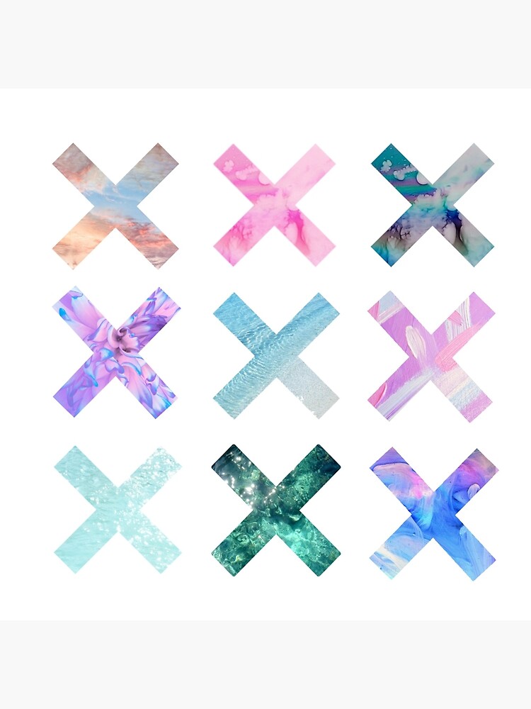 "Tumblr x's design" Art Print for Sale by inspoalamode | Redbubble