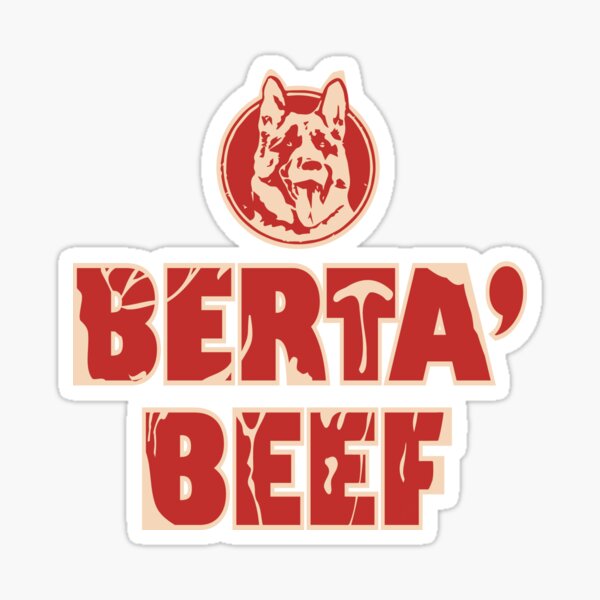 "Letterkenny GRADE A BERTA BEEF" Sticker for Sale by mjs31694 | Redbubble