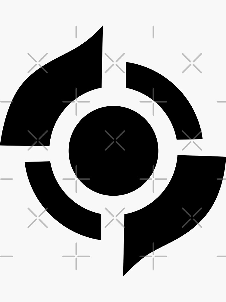 "Fairy Tail - Sylph Labyrinth Symbol" Sticker for Sale by elizaldesigns ...