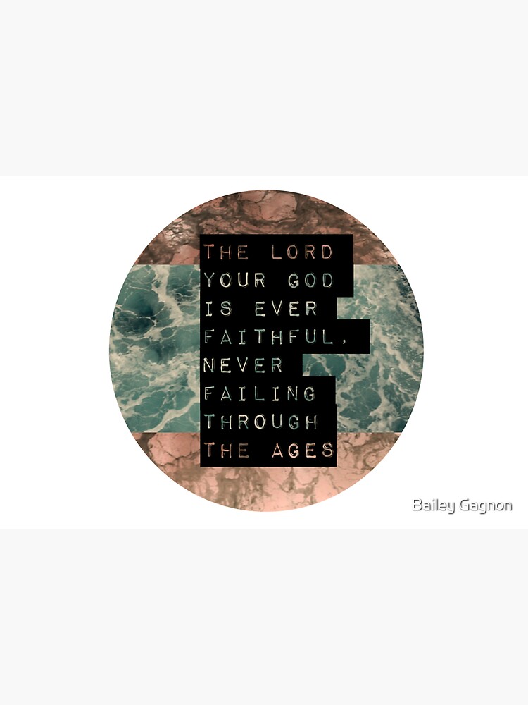 "God is Faithful" Sticker for Sale by gaileybagle | Redbubble