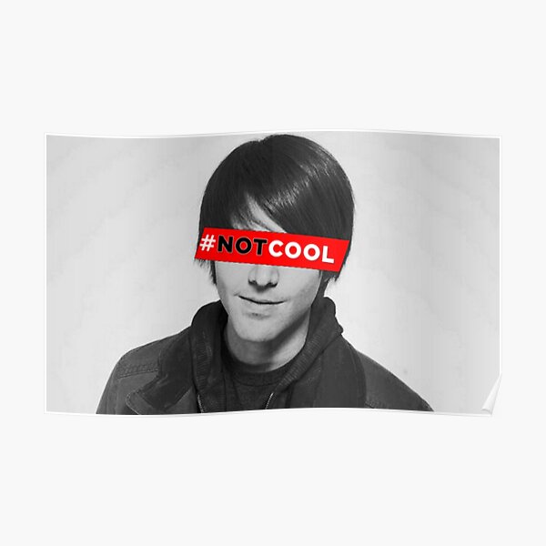 "Shane Dawson's NOT COOL movie" Poster by Sagemerchxo | Redbubble