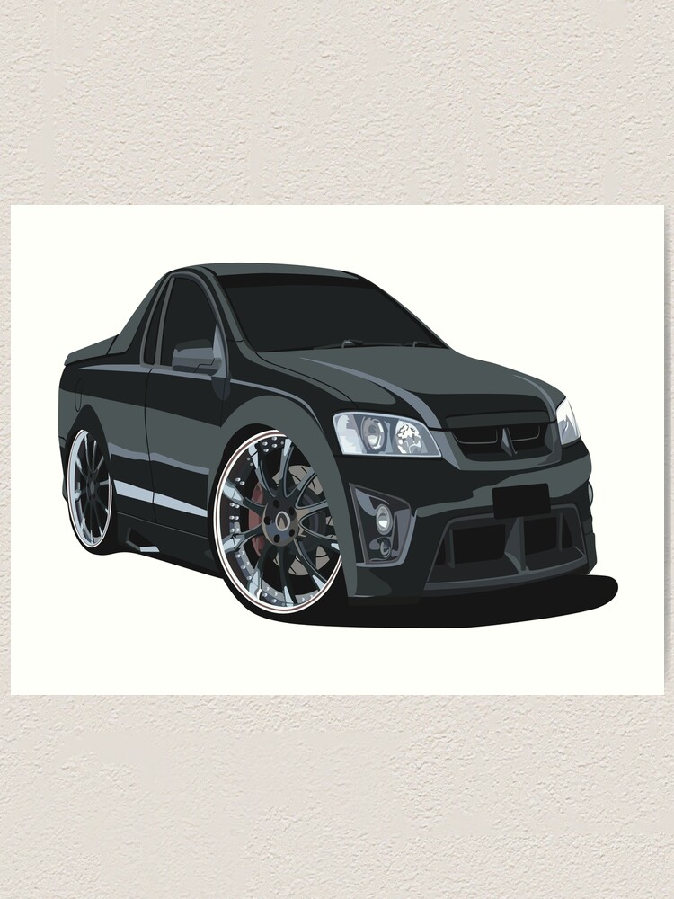 "HSV Maloo Cartoon" Art Print for Sale by ToonMyRide | Redbubble
