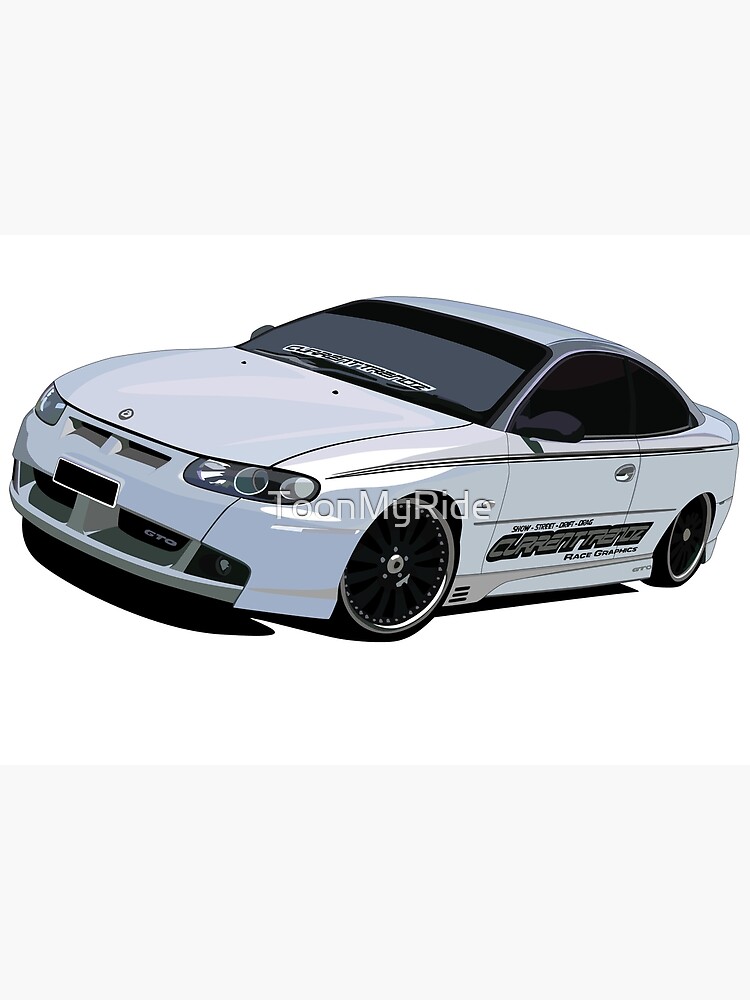 "HSV Monaro GTO Cartoon" Greeting Card for Sale by ToonMyRide | Redbubble