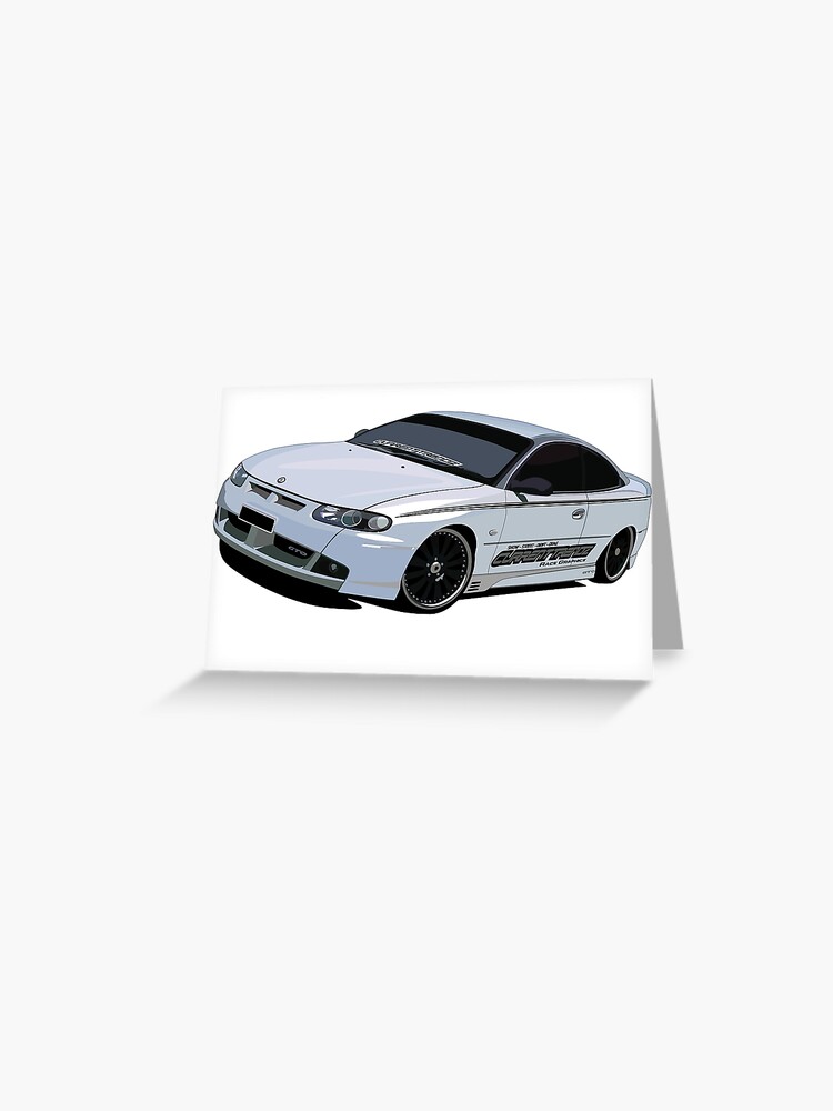 "HSV Monaro GTO Cartoon" Greeting Card for Sale by ToonMyRide | Redbubble