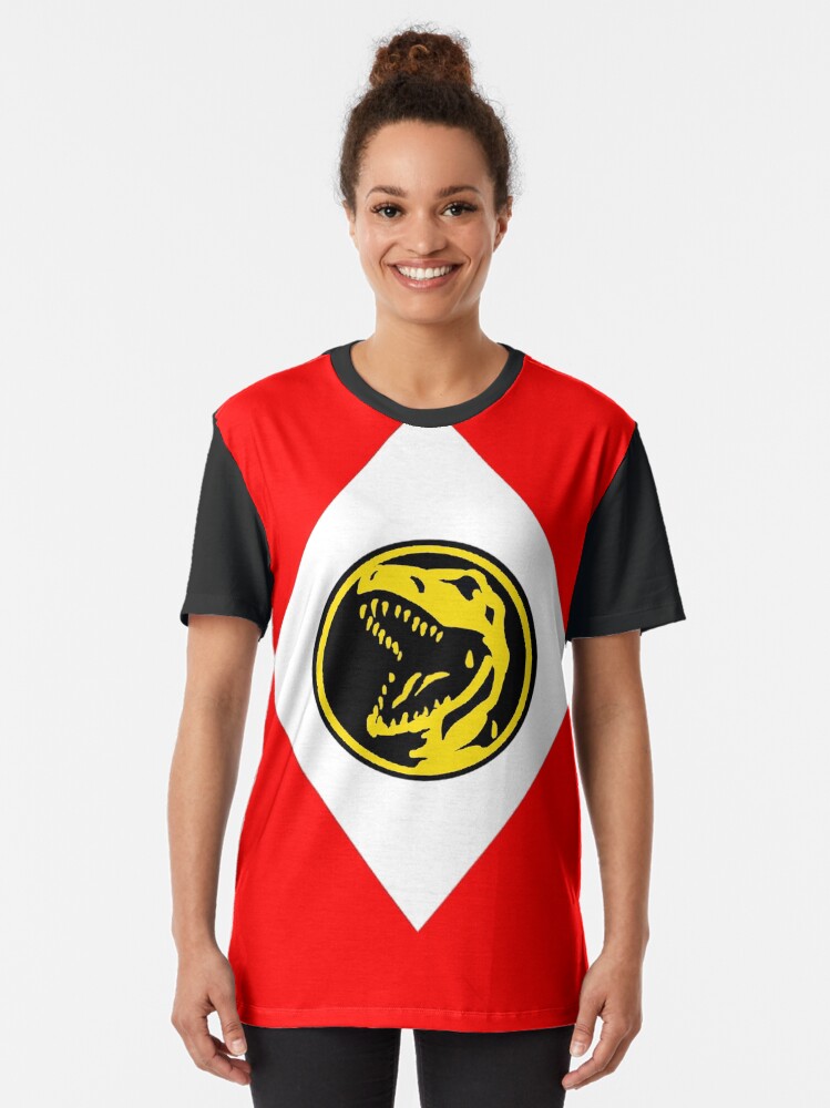 "Go Go Red Ranger" T-shirt for Sale by tilthelastpetal | Redbubble ...