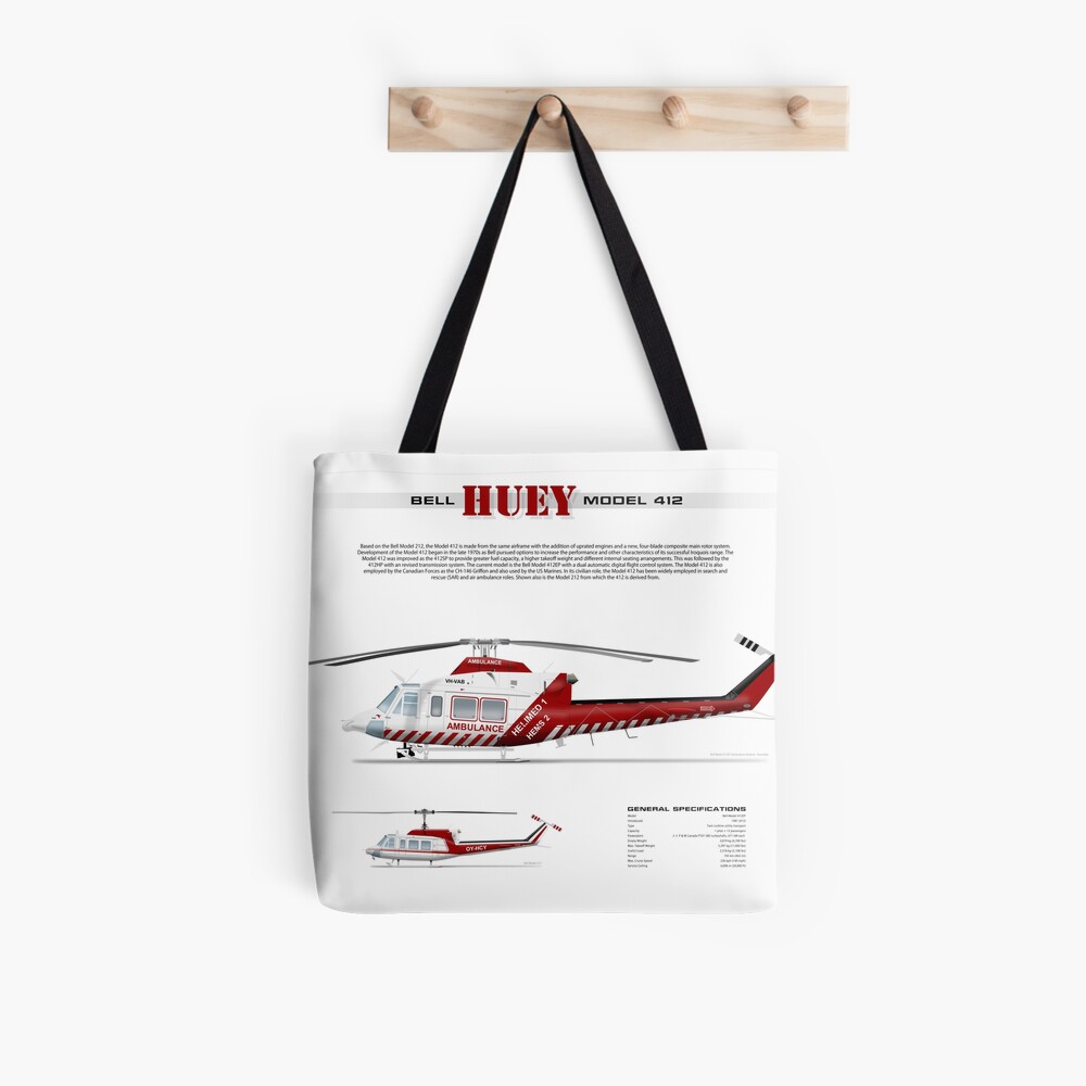 "Bell Huey Helicopter (Model 412) Ambulance Victoria" Poster for Sale ...
