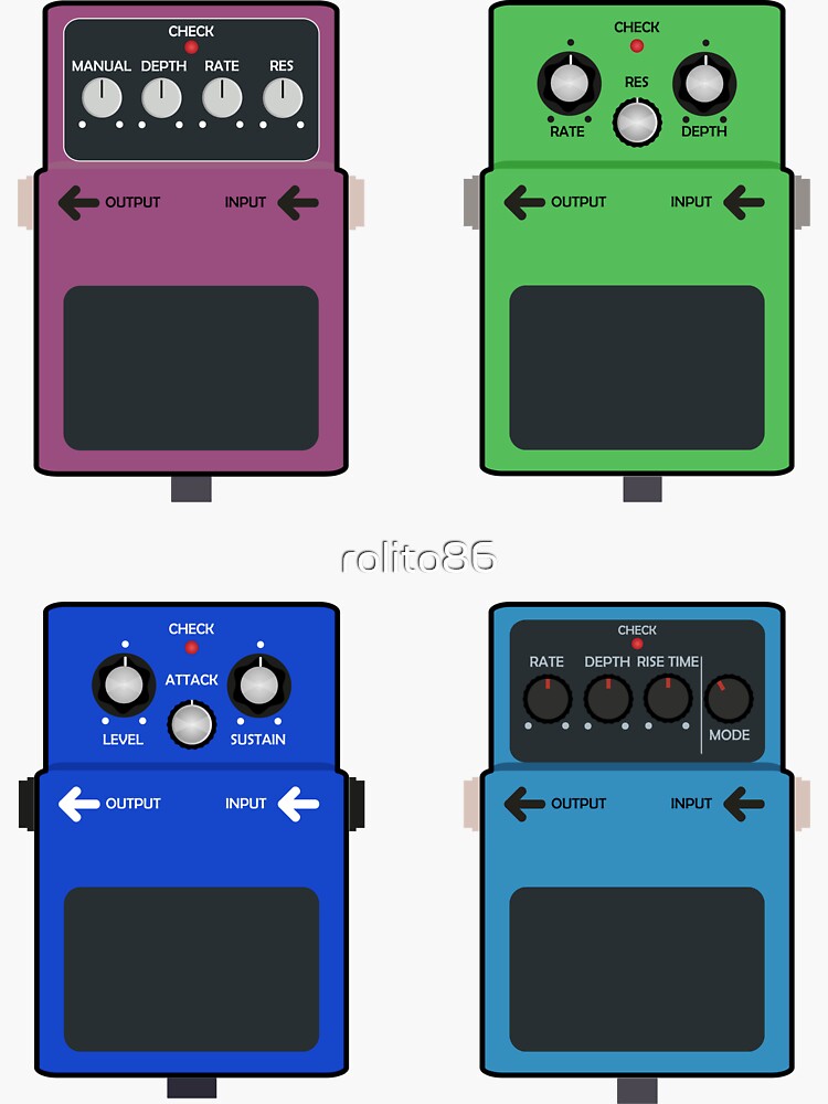 "Pedals" Sticker by rolito86 | Redbubble