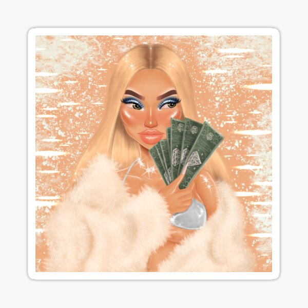 "cash money" Sticker for Sale by KuboDsgn | Redbubble