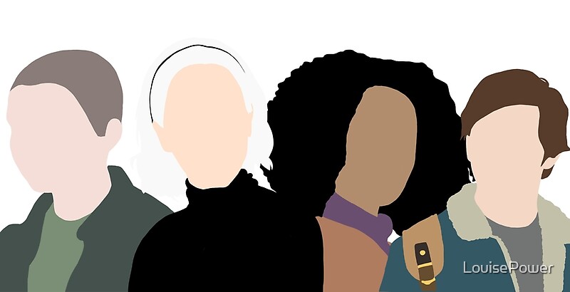 "Core Four sticker" by LouisePower | Redbubble