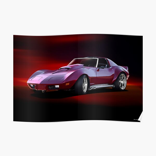 "1968 Chevrolet Corvette C3 Stingray" Poster by DaveKoontz | Redbubble