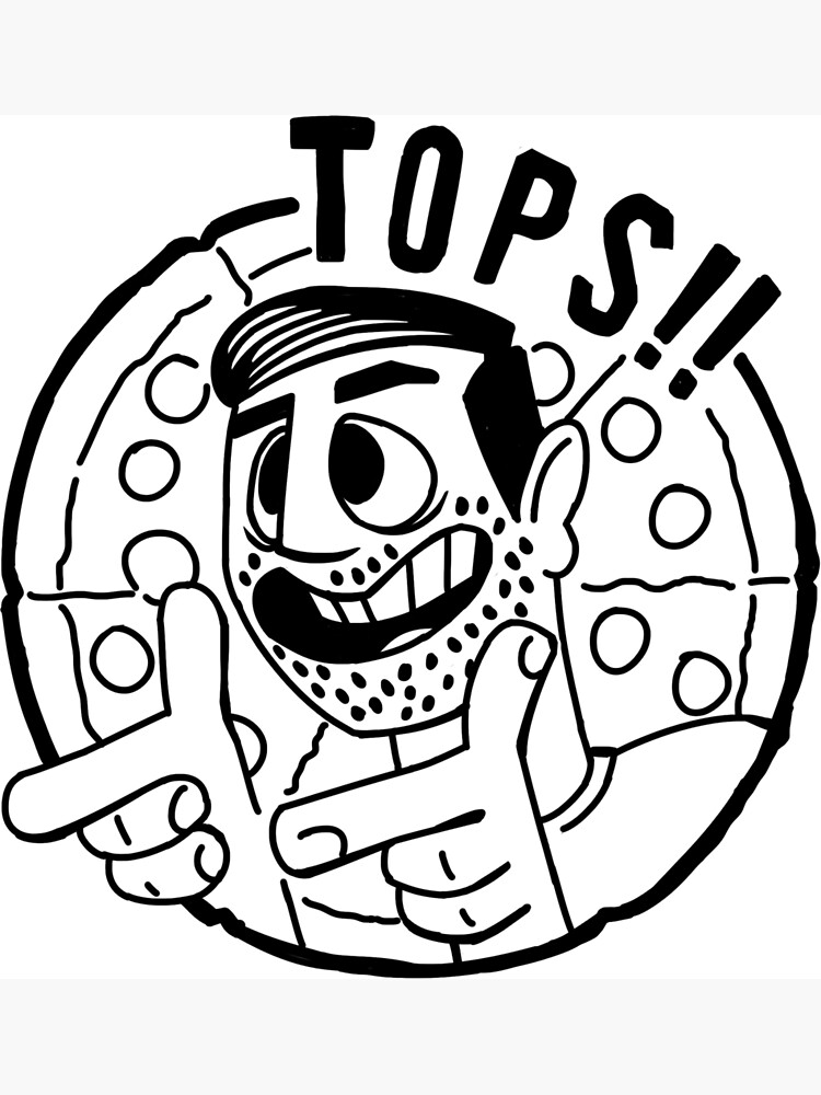 "Tops!! Logo" Poster for Sale by JAHBriggs | Redbubble