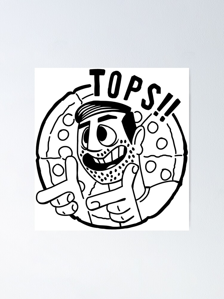 "Tops!! Logo" Poster for Sale by JAHBriggs | Redbubble