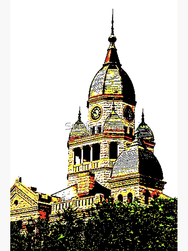 "Courthouse Illustration" Art Print for Sale by sforest | Redbubble