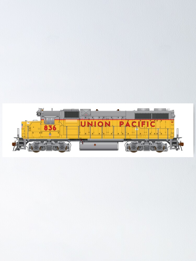 "UP GP-38 836" Poster for Sale by kevinne | Redbubble