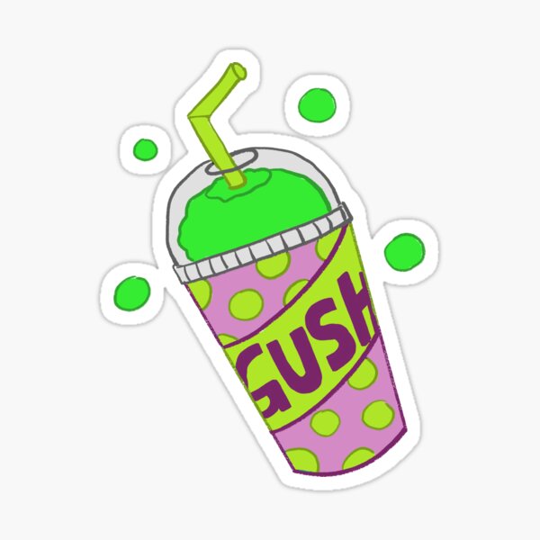 "Slush Gush" Sticker by Cerealsnacks | Redbubble