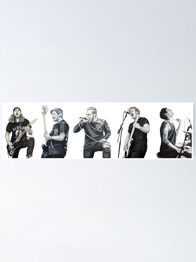 "Wage War Band Members Fan Art" Poster for Sale by TeaTucker74 | Redbubble