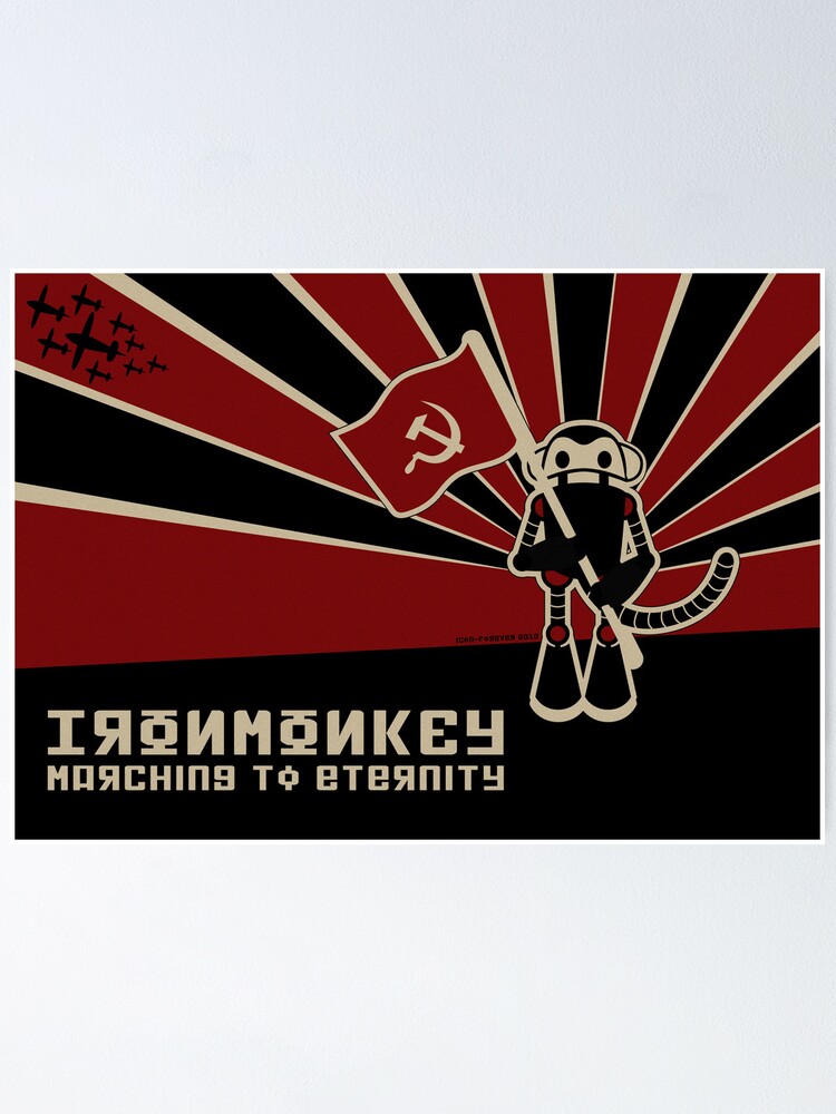 "Iron Monkey" Poster by psygon | Redbubble