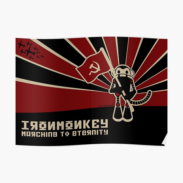 "Iron Monkey" Poster by psygon | Redbubble