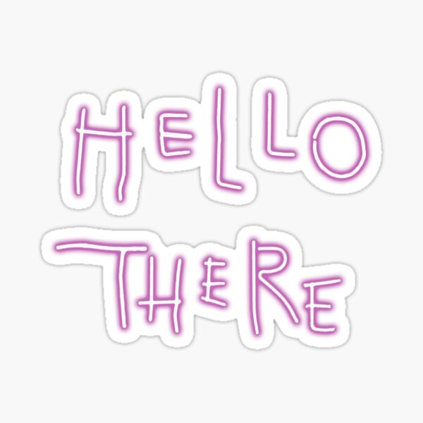 "Hello There (Catwoman)" Sticker by mewkitsu | Redbubble