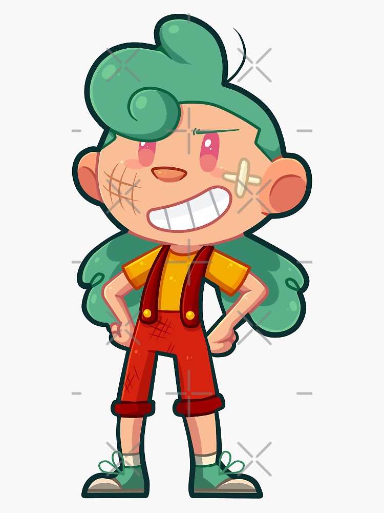 "Chibi Nikki" Sticker for Sale by jetsolitude | Redbubble