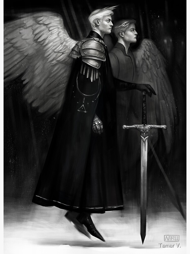 "Angels of apocalypse" Poster by niruArt723 | Redbubble