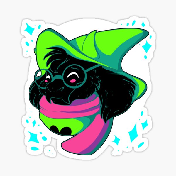 ".:Ralsei:." Sticker for Sale by CrimsonPencil94 | Redbubble