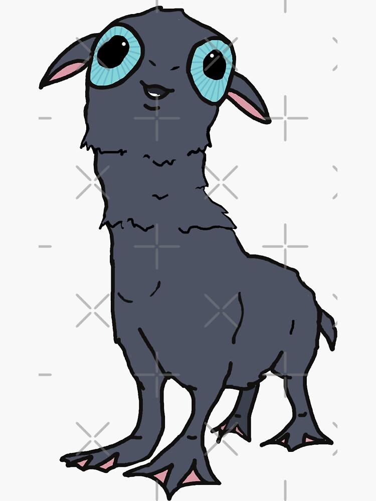 "Mooncalf" Sticker for Sale by AriellePlnd | Redbubble