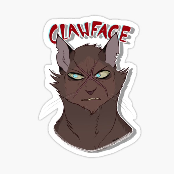 "Clawface" Sticker by Cheezsballs | Redbubble