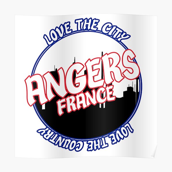 "Angers France City logo" Poster by lsvds | Redbubble