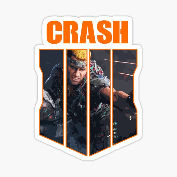 "BO4 Specialist Crash - Fan Art" Sticker by GamerClaw | Redbubble